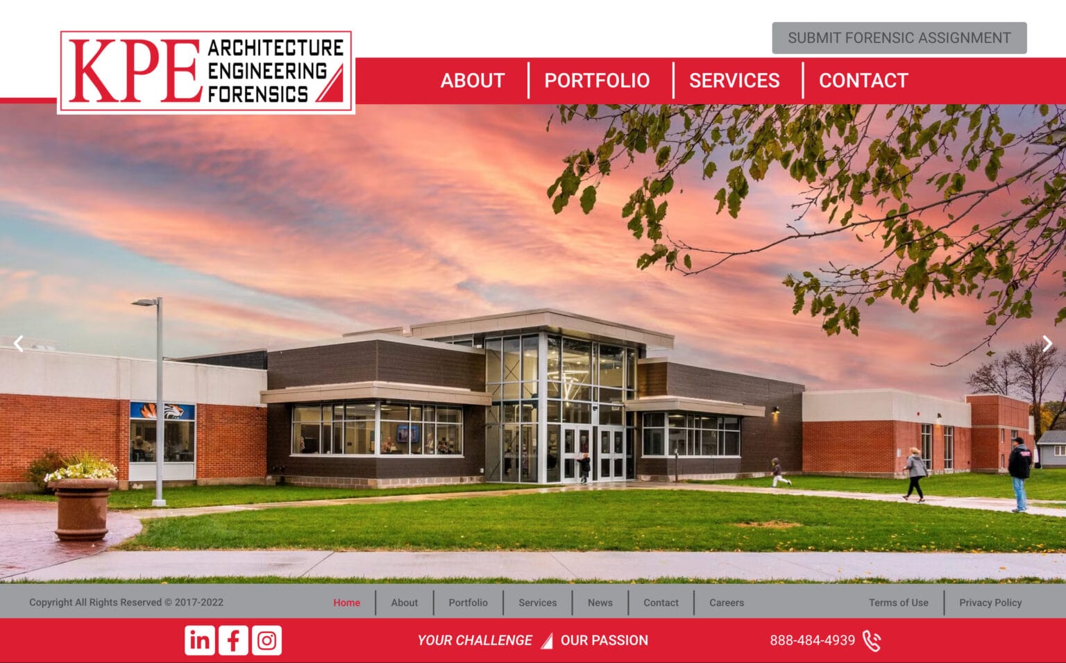 Professional Work | Slide Arts Website Design